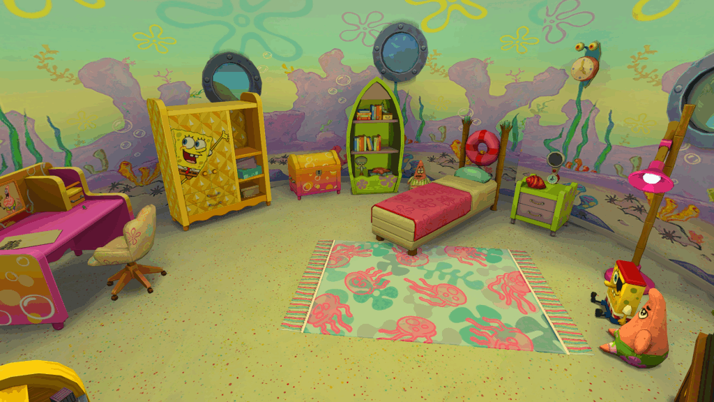 Die Sims 4 "SpongeBob Haus-Set" zusammen mit dem "Die Sims 4 SpongeBob ...